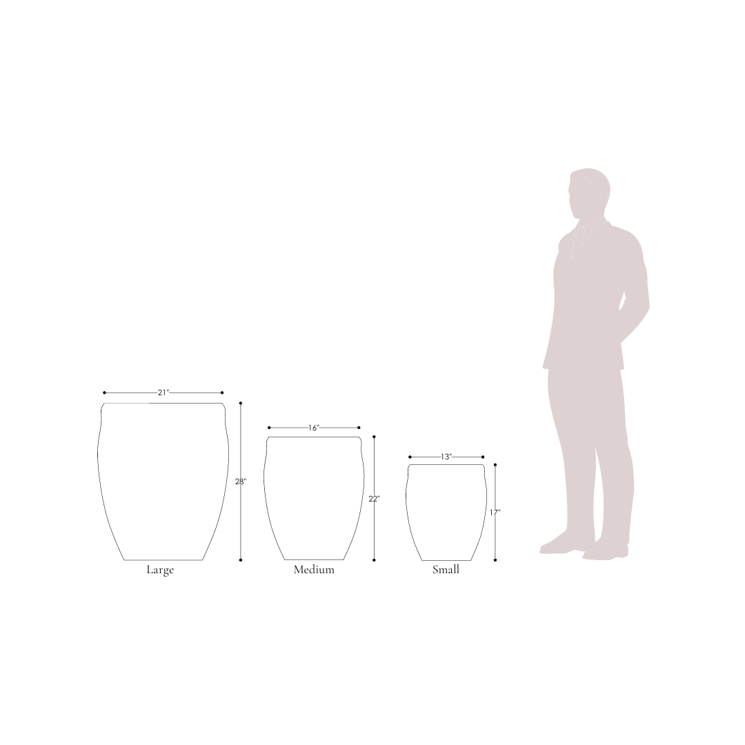 GRC Planters Palasa Planter pots | Palasa Planters